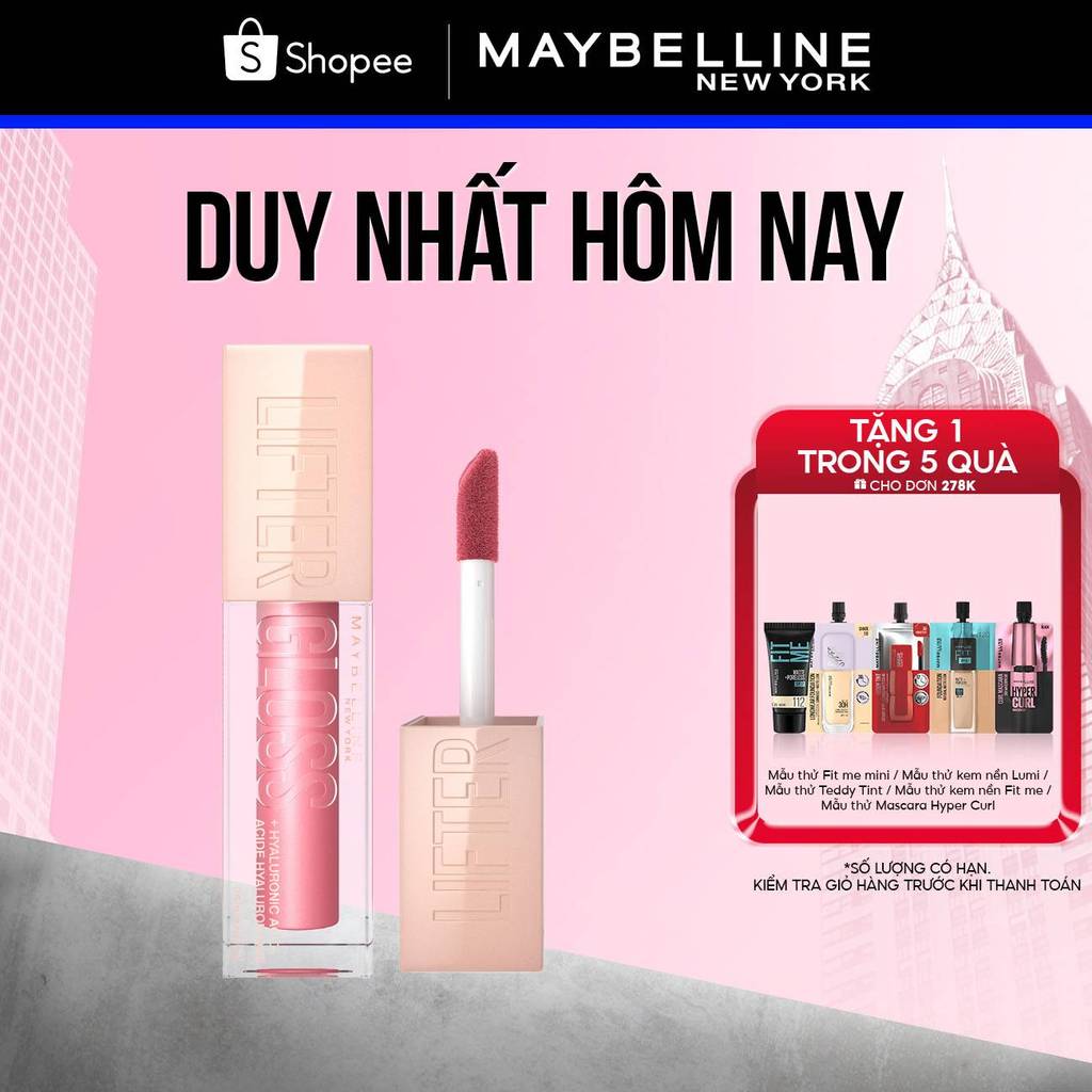 Son Bóng Lifter Gloss cho Đôi Môi Đầy Căng Mọng Kẹo cùng Hyaluronic ...
