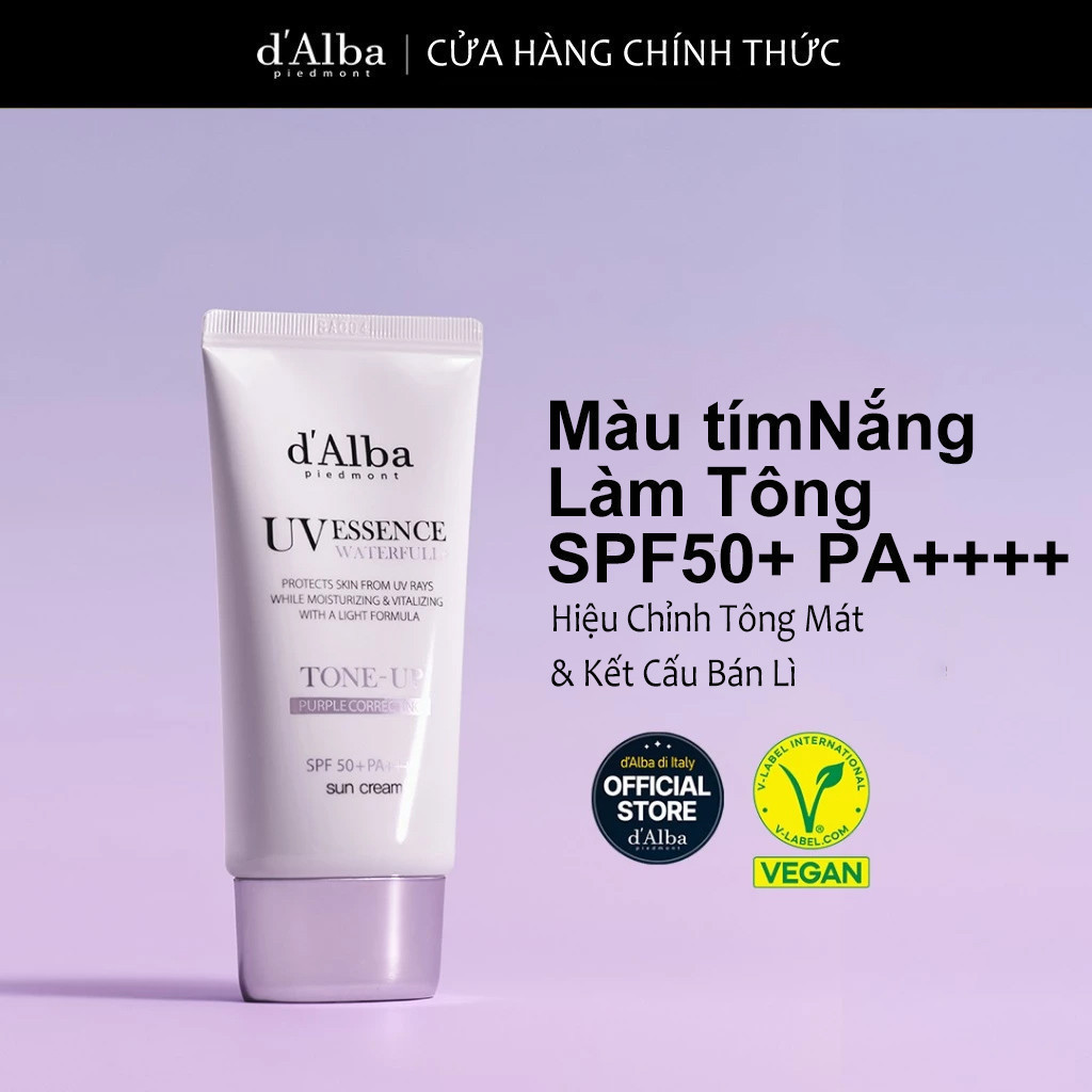 d'Alba Kem Chống Nắng Làm Tông Tím - White Truffle Tone Up Sunscreen ...