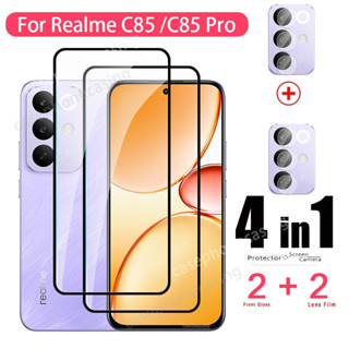 Kính Cường Lực 4in1 Cho Realme C85 Pro 15X C85Pro 4G 5G 2025 Bảo Vệ Màn ...