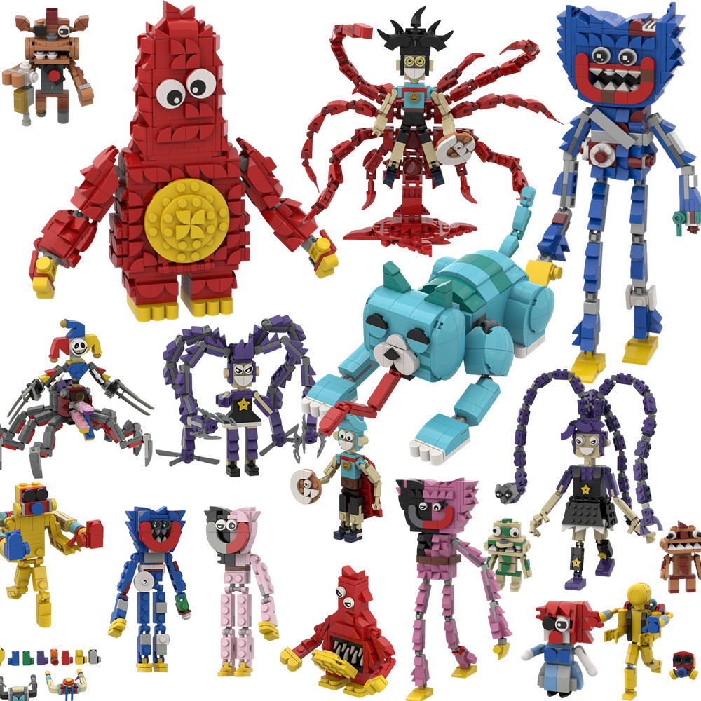 GOROCK MOC Poppy Playtime Candy Cat / Rory / CatNap Building Block Đồ ...