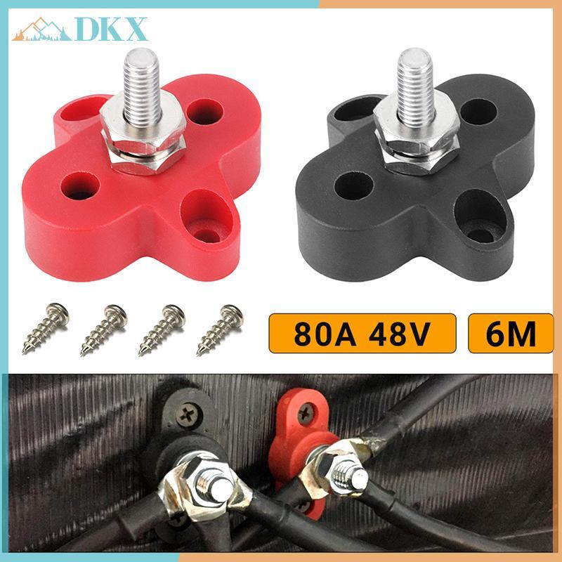 DKX Thanh Bus Thanh Terminal Block Pin Power Stud Junction M6 M8 BusBar ...