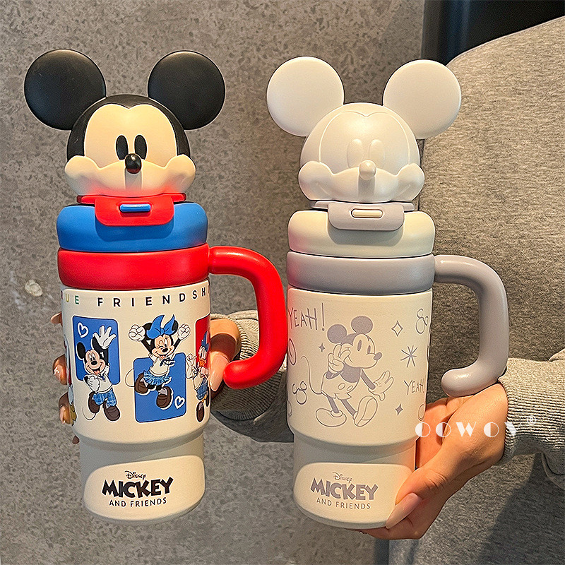 Bình giữ nhiệt Disney Mickey Mouse, chất lượng cao, dung tích lớn, hoàn ...