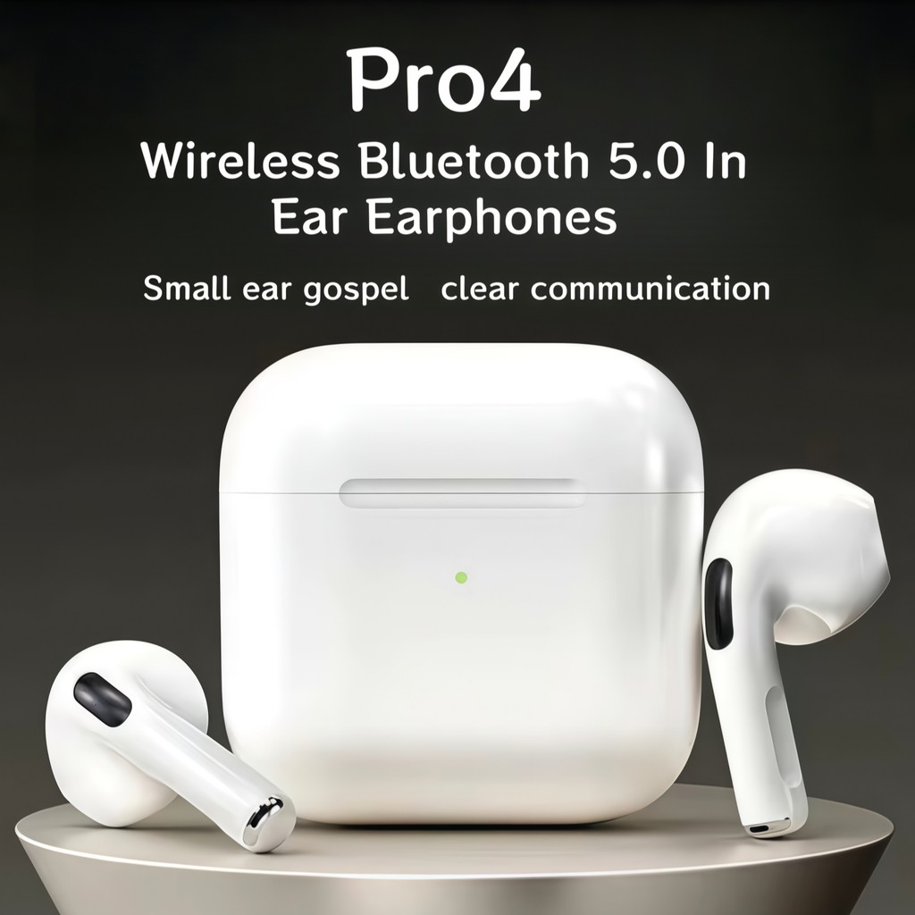 Tai nghe bluetooth không dây Mini Pro4 True, Hiệu ứng âm thanh HIFI, hỗ ...