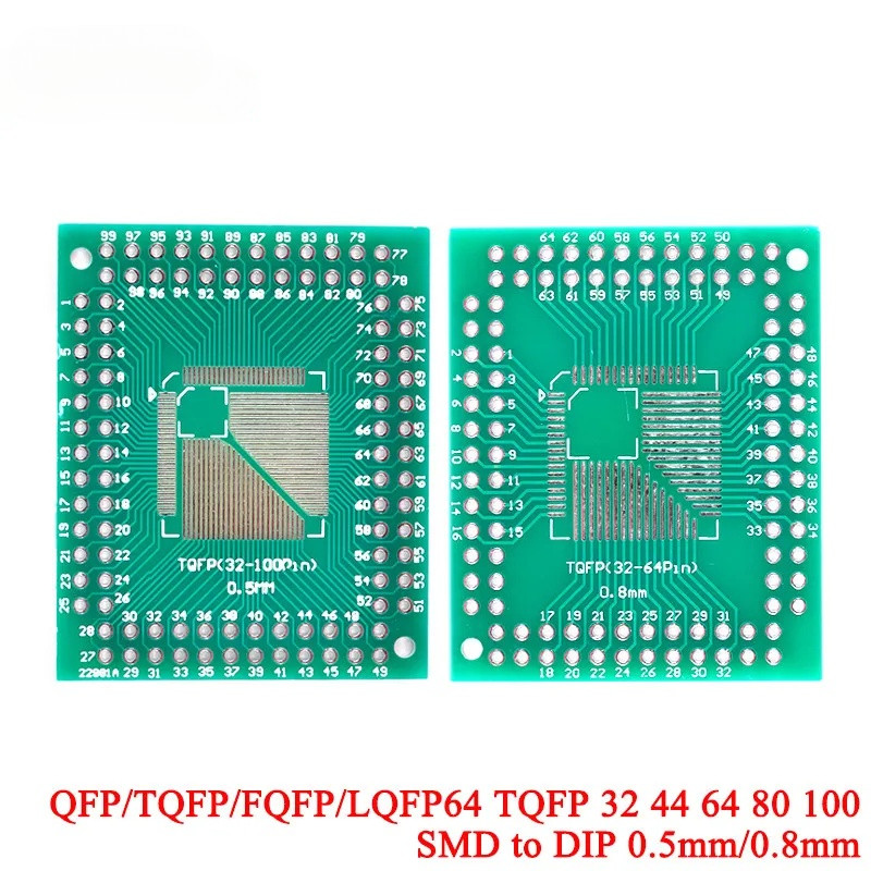 10 Cái / 1 QFP / TQFP / FQFP / LQFP64 TQFP 32 44 64 80 100 SMD Sang DIP ...