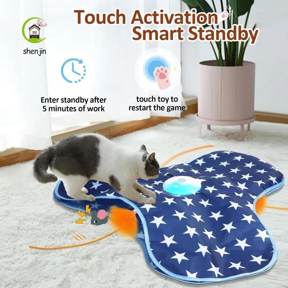 SHENJIN Cat Catch Cover, Cảm biến nhiệt kích hoạt chuyển động ẩn và tìm ...