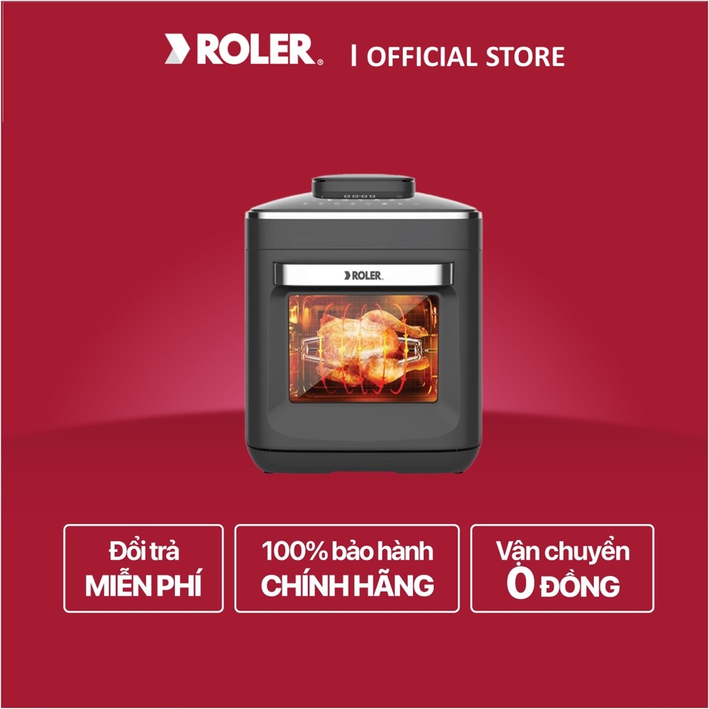 [ROLER OFFICIAL] Nồi chiên không dầu điện tử đa năng kết hợp hơi nước ...