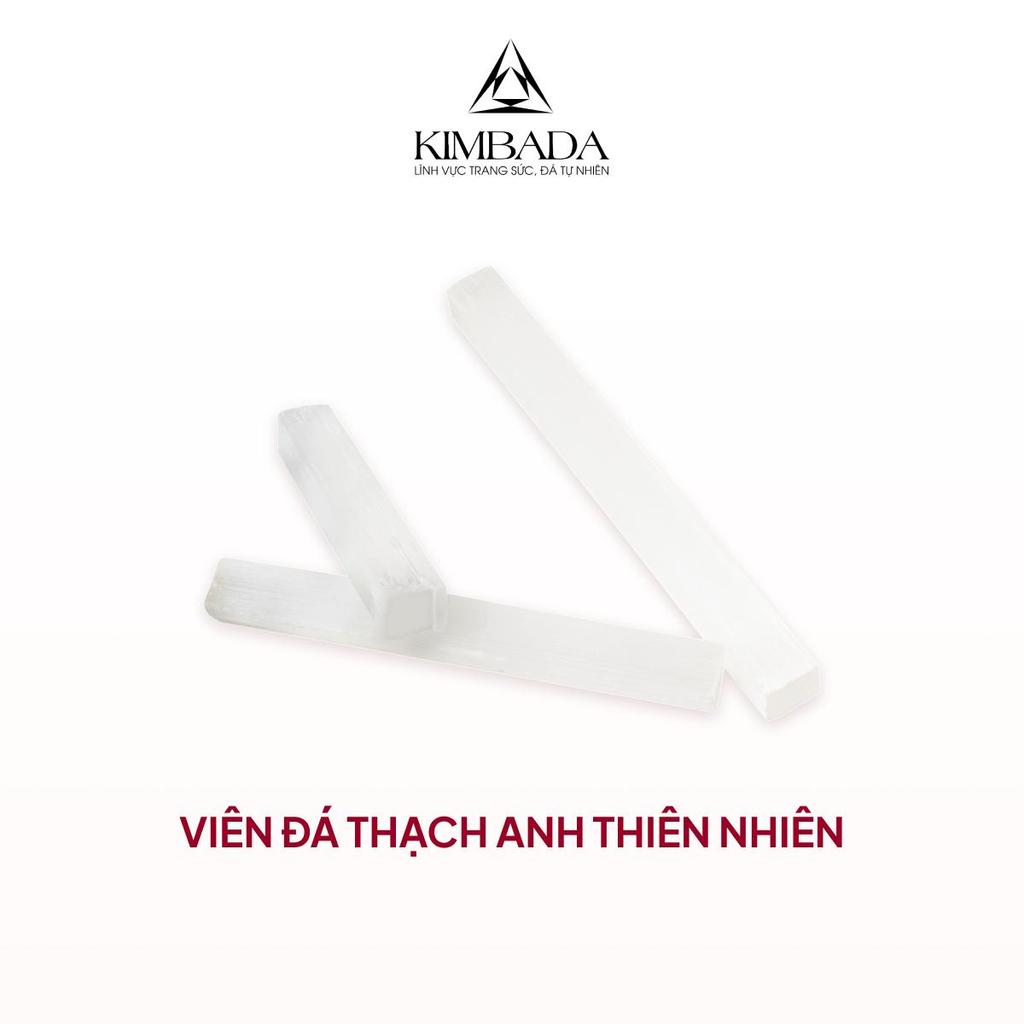 Thanh đá selenite phong thuỷ tự nhiên Kimbada hỗ trợ thanh tẩy năng ...