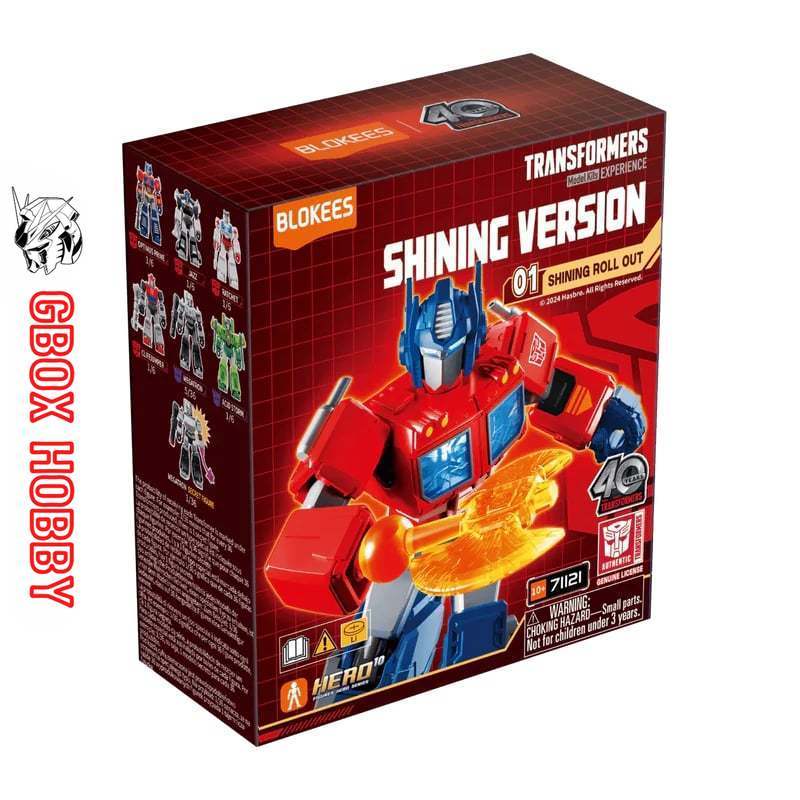 Mô hình Blokees Transformers blind box Shining Attack Luminous Eyes ...