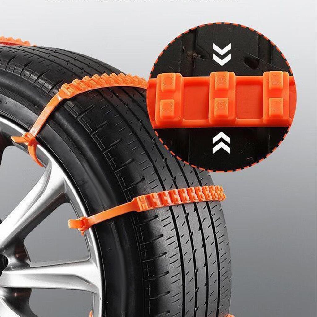 Lốp Tuyết Dây Xích 10 Miếng Zip Dây Buộc Cho Lốp Xe Trong Tuyết Chống ...
