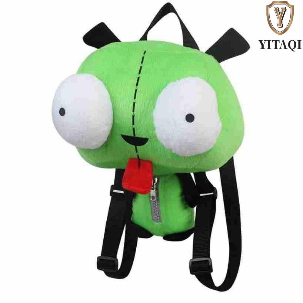 YITAQI Alien Invader Zim Sang Trọng Ba Lô, 3d Eyes Alien Invader Zim ...