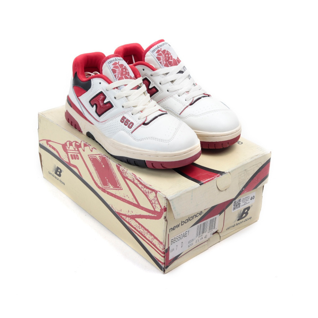 New Balance 550 X Aime Leon Doyle Trắng Đỏ | Shopee Việt Nam