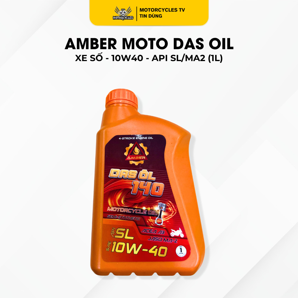 Dầu nhớt xe số AMBER Moto DAS OIL - 1 lít- 10W40 - MTV TIN DÙNG ...