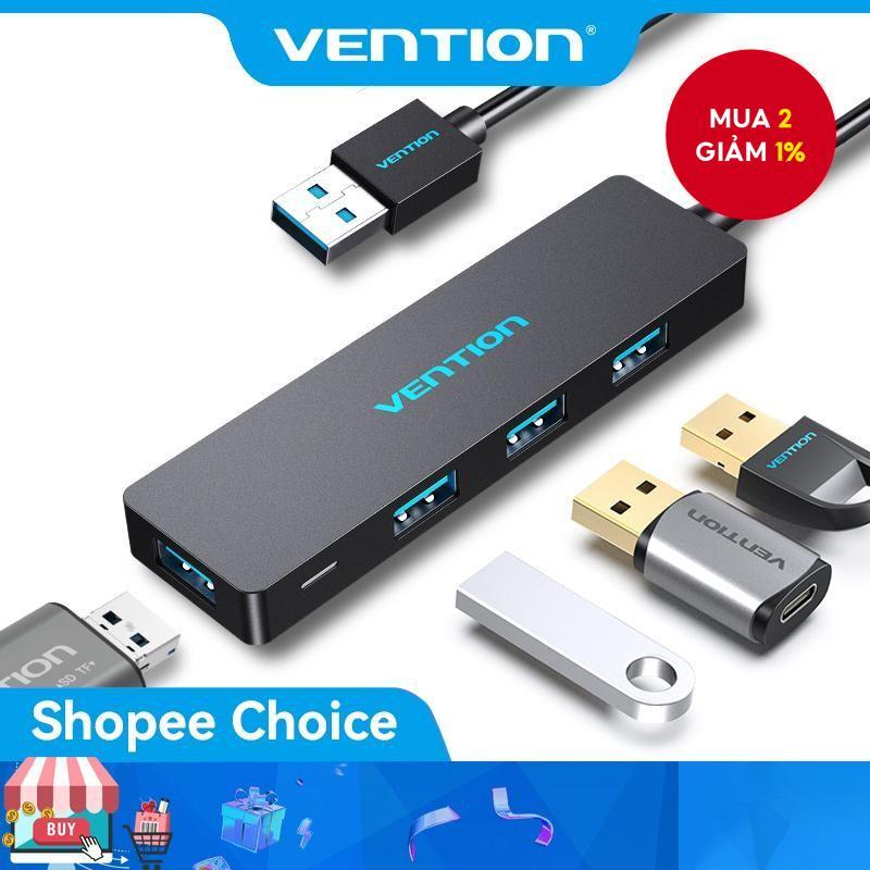 Hub USB Vention 4 cổng chia tốc độ nhanh USB 3.0 cắm và chạy OTG cho ...