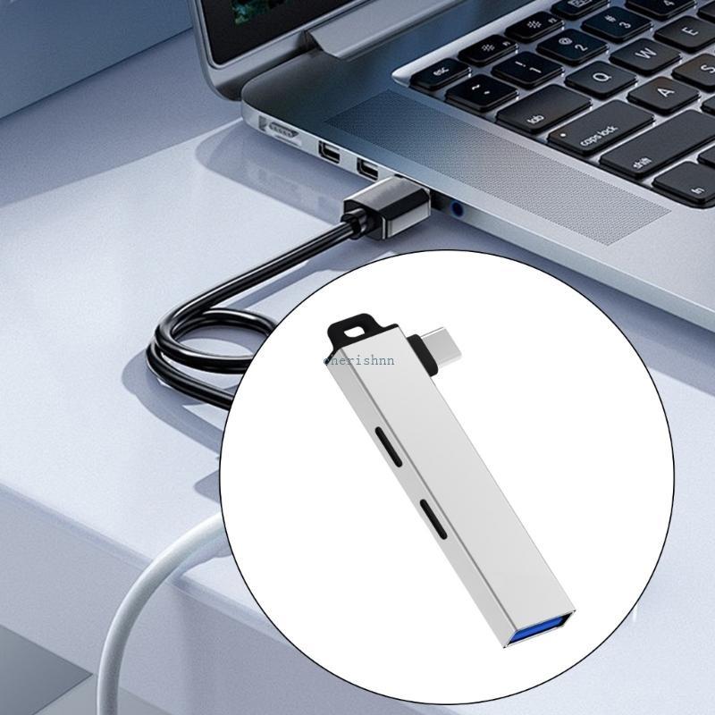 CH * Bộ chuyển đổi USB C Hub Type C sang Double Type C + USB3 0 Trạm ...