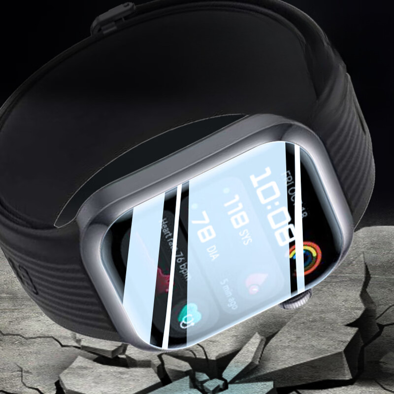 Phim cường lực viền đồng hồ cong màu đen cho Huawei Watch D2 D 5 4 3 ...