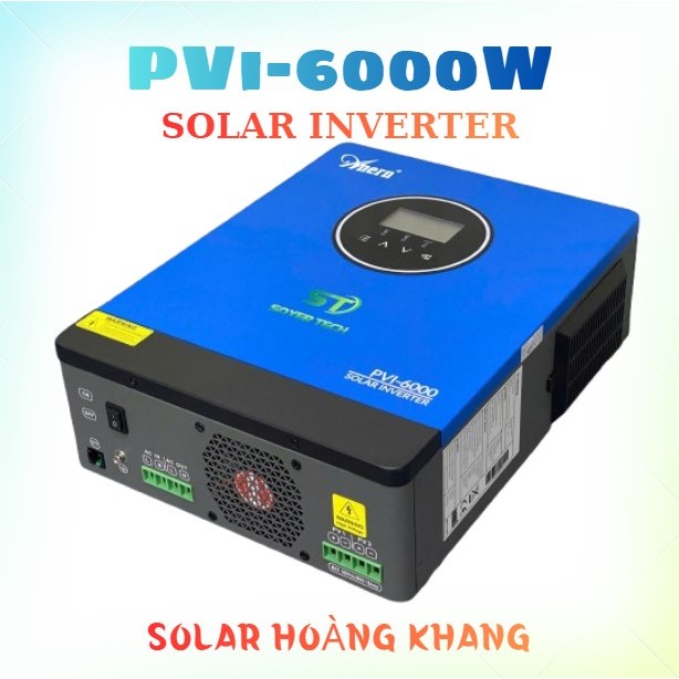 BIẾN TẦN SOLAR INVETER ANEM PVI-6000W 48V HÒA LƯỚI BÁM TẢI -KHÔNG LƯU ...