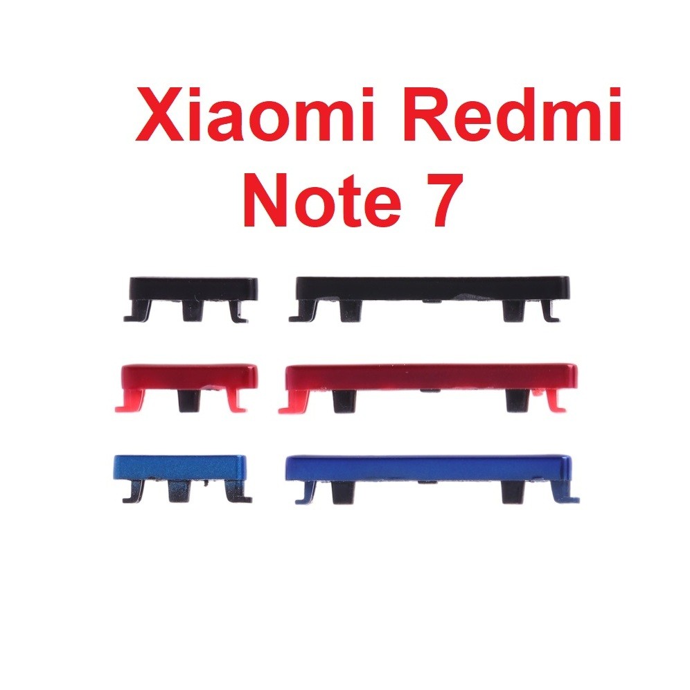 Nút Bấm Nguồn Ngoài Vỏ Xiaomi Redmi Note 7 Điều Chỉnh Âm Lượng Zin Nhựa ...