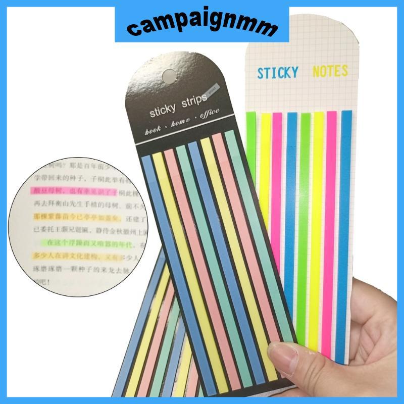 Camp Mờ Giấy Dán Ghi Chú Dài Trang-Markers Tab Chỉ Số Dính Cho Sách ...
