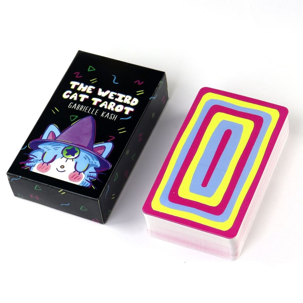 The Weird Cat Tarot The Weird Cat Tarot Full English Board Game Card ...