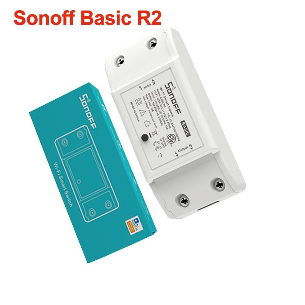 Công Tắc Sonoff Basic R2 Điều Khiển Từ Xa Qua Wifi | Shopee Việt Nam