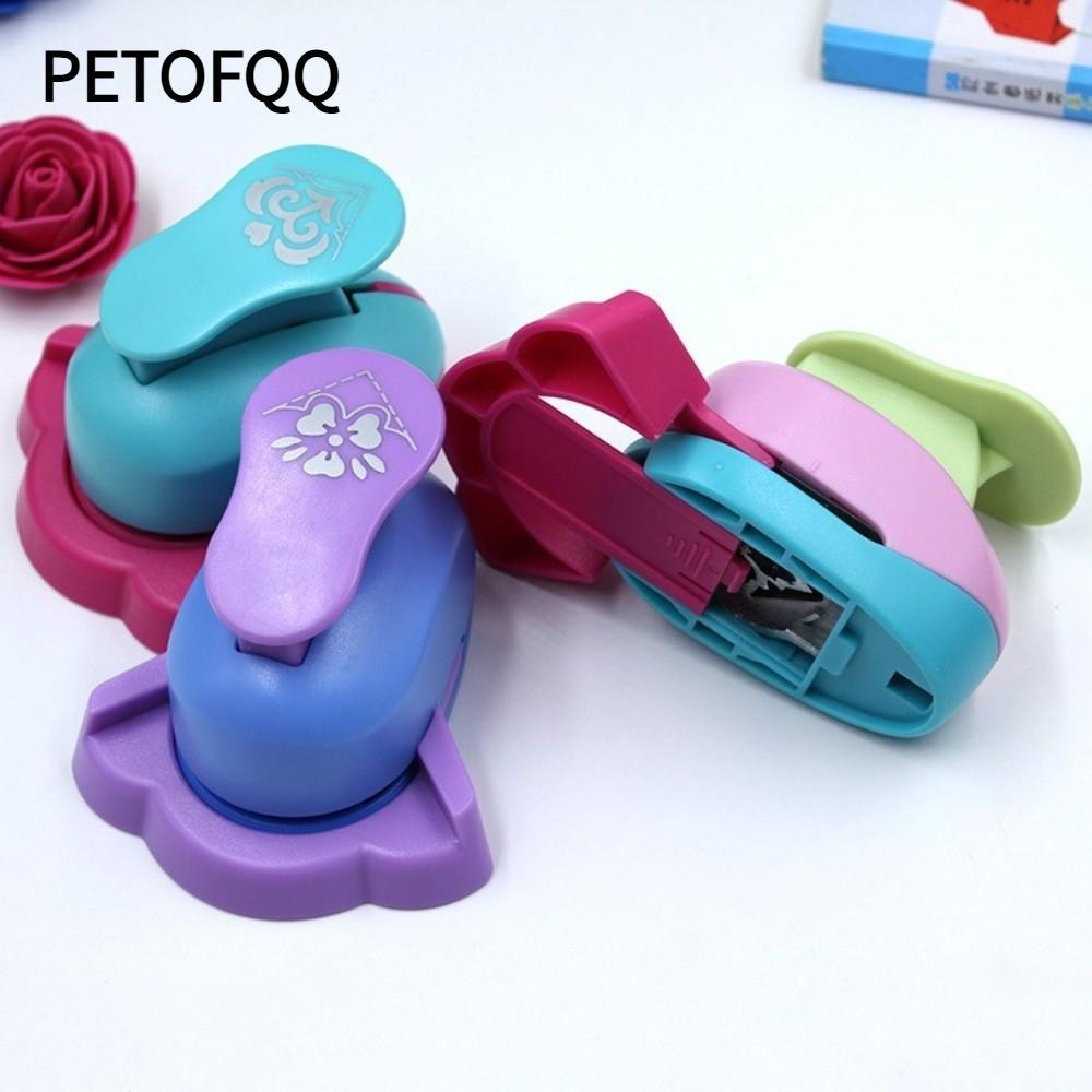 PETOFQ Hình Punch Craft, DIY Craft Colors Random Paper Hole Punch ...