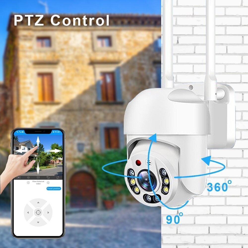 Camera IP WiFi không dây tại nhà 1,5 Inch Camera giám sát chống nước ...