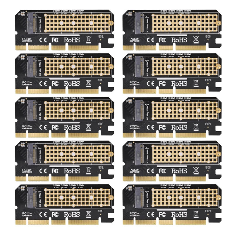10 Chiếc M.2 Sang PCIE X4 / X8 / X16 Adapter Mở Rộng Thẻ Nâng PCI-E ...