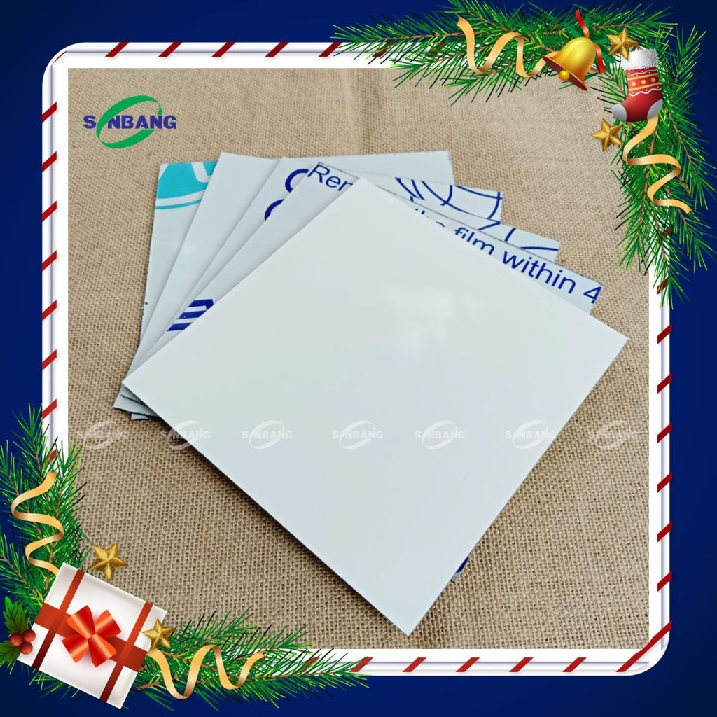 Combo 2 Tấm Alu Nhôm Dày 3mm Màu Trắng Sữa - Nhôm Nhựa Aluminium Làm ...