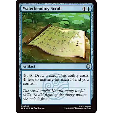 Magic the Gathering - Avatar: The Last Airbender - Waterbending Scroll ...