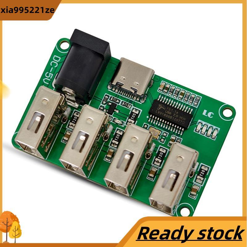 USB2.0 HUB Mở Rộng Bảng 1 Đến 4 Cổng 480Mbps TYPE-C Đầu Vào Mô-đun Hub ...