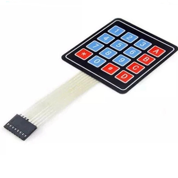 Bàn phím mềm ma trận số thứ tự DIY, điều khiển arduino, bộ đếm ...