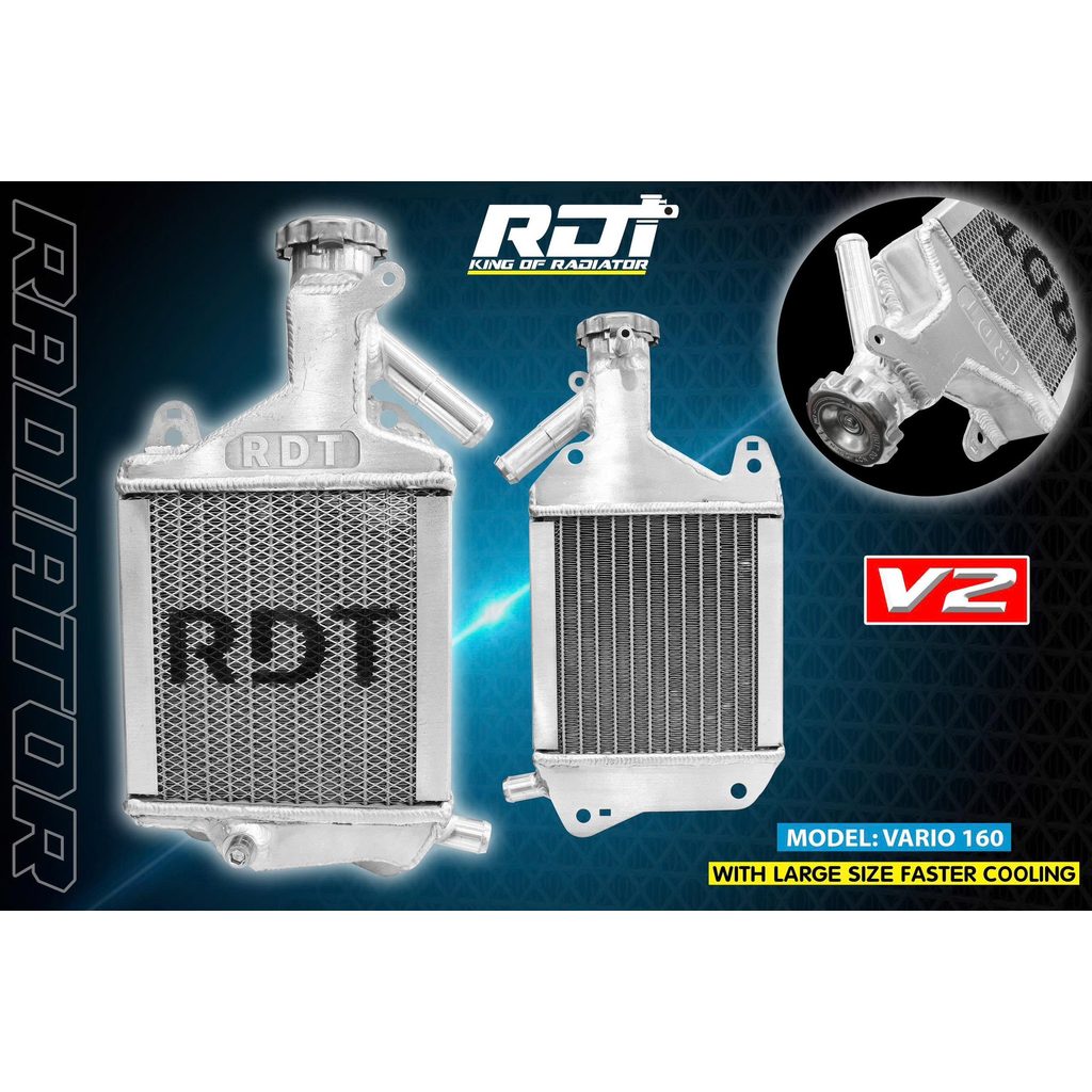 KÉT NƯỚC ĐỘ LỚN RDT RACING 2 VALVE / 4 VAN CLICK VARIO PCX AB125 LEAD ...