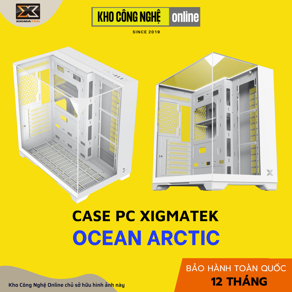 Vỏ Case Máy Tính Xigmatek OCEAN Arctic (Hàng Chính Hãng) | Shopee Việt Nam