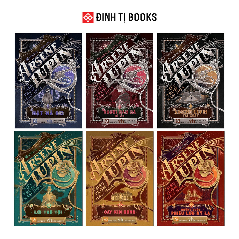 Sách - Arsène Lupin - Siêu trộm hào hoa - Arsène Lupin tái xuất và ...