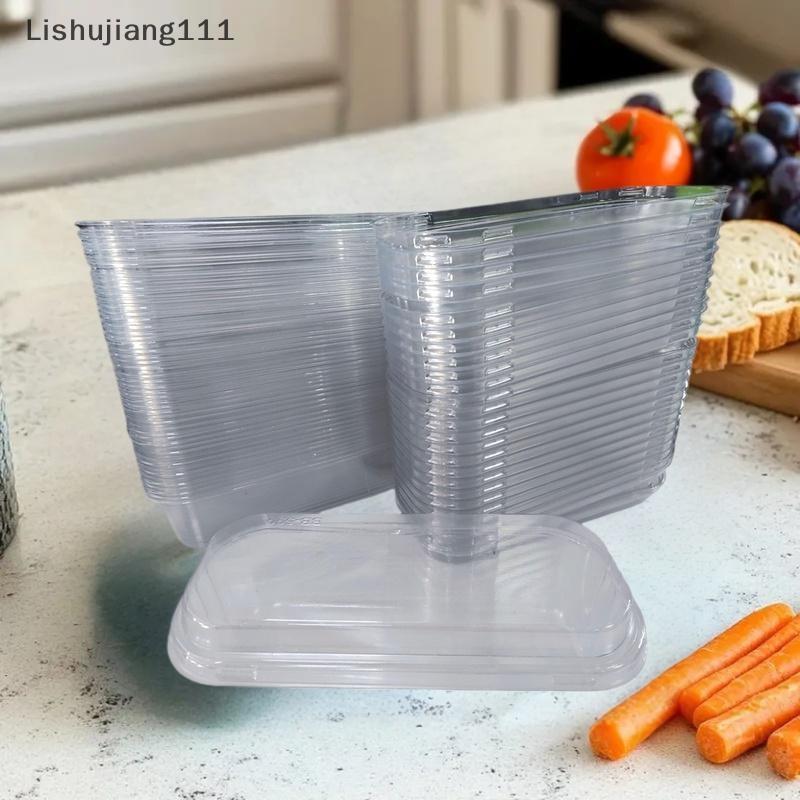 LIS 50 Cái Trong Suốt Hình Chữ Nhật Món Tráng Miệng Hộp Đựng 280ml Hình ...
