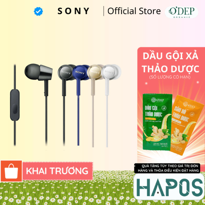 Tai nghe In-ear Sony MDR-EX155AP - SIDEAL SIA | Shopee Việt Nam