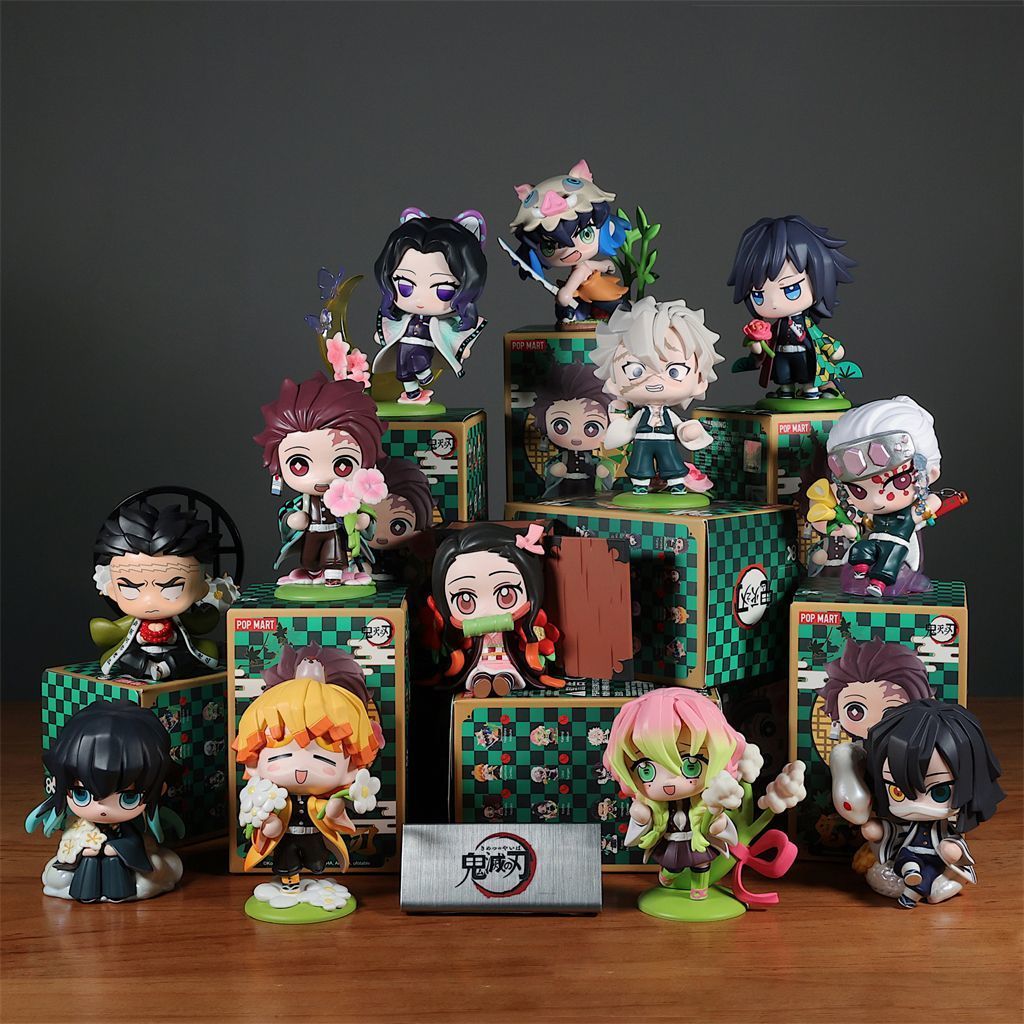 Demon Slayer Birth Flower Series Blind Box Figure Toy Figurine Gift ...