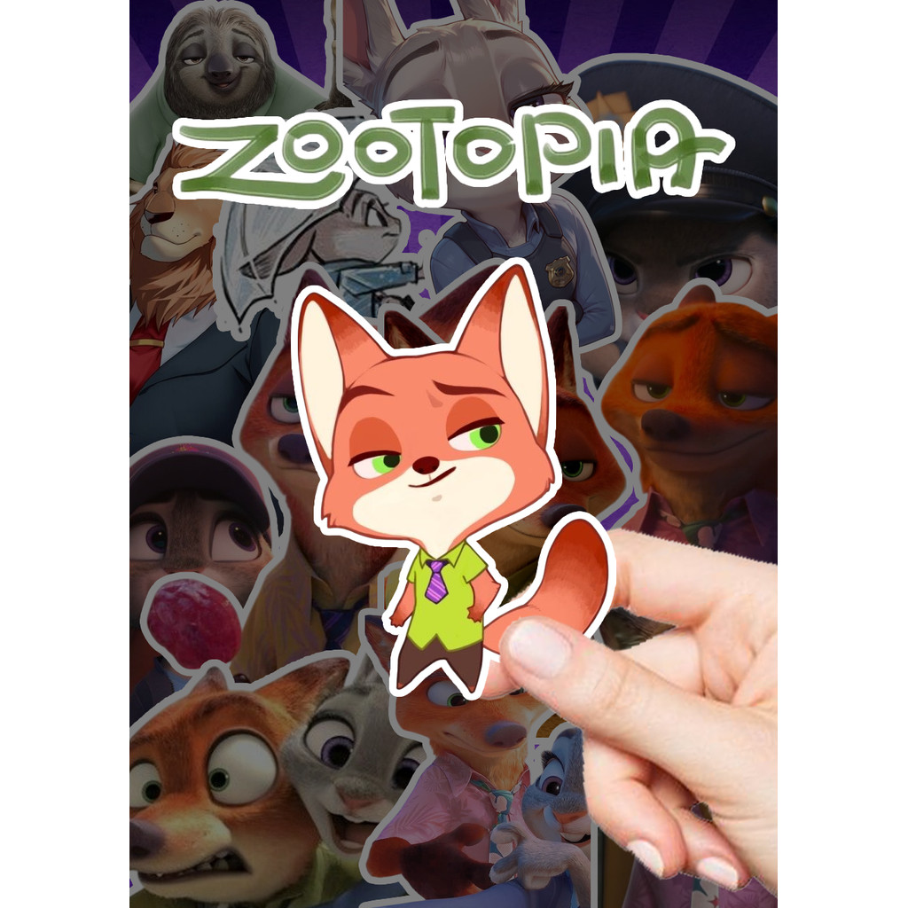 Set 153 Sticker Zootopia 🦊 – Dán tha hồ thỏa thích, dán vô tư không sợ ...