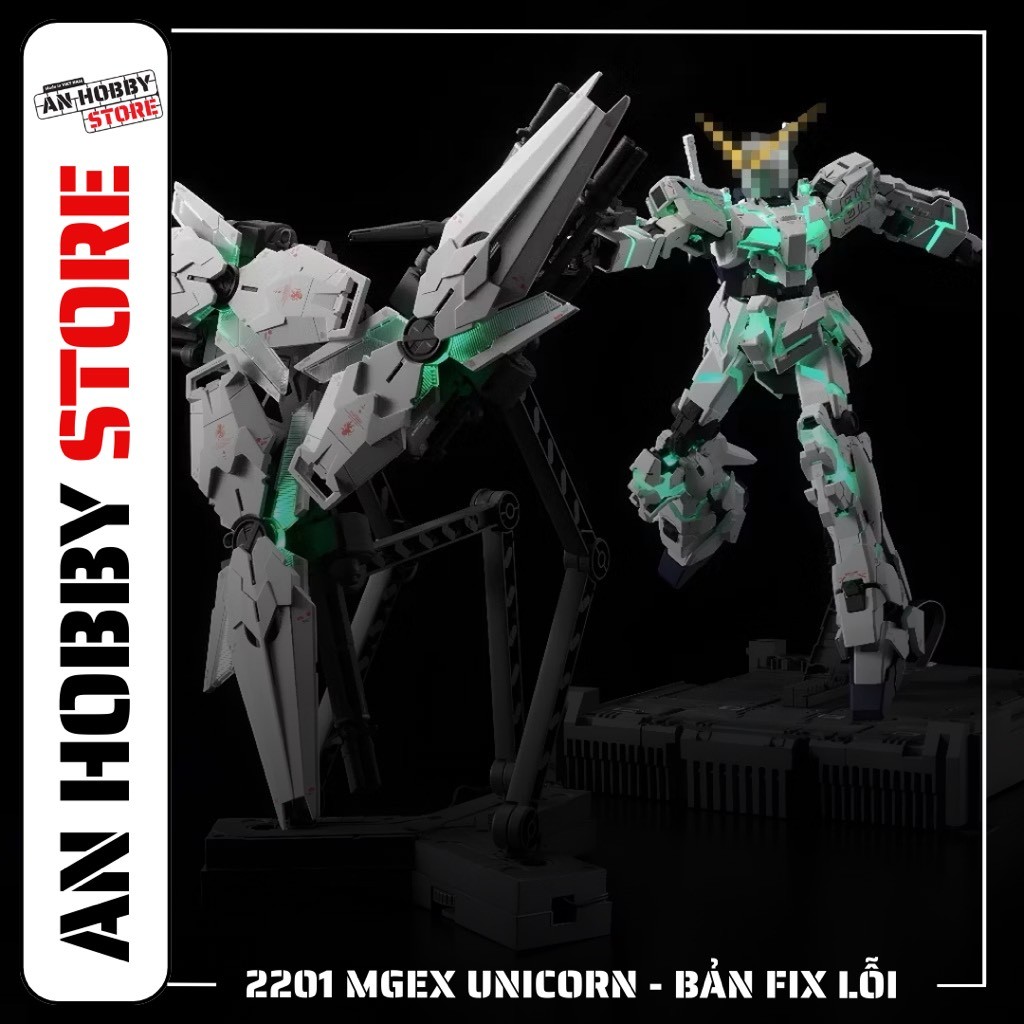 [HÀNG SẴN] BẢN FIX LỖI - MÔ HÌNH LẮP RÁP 2201 MGEX UNICORN + LED (FULL ...