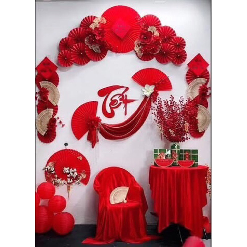 Set Mành Tre Trang Trí Tết 2026 Bộ Decor Trang Trí Tết, Mành Treo Trang ...