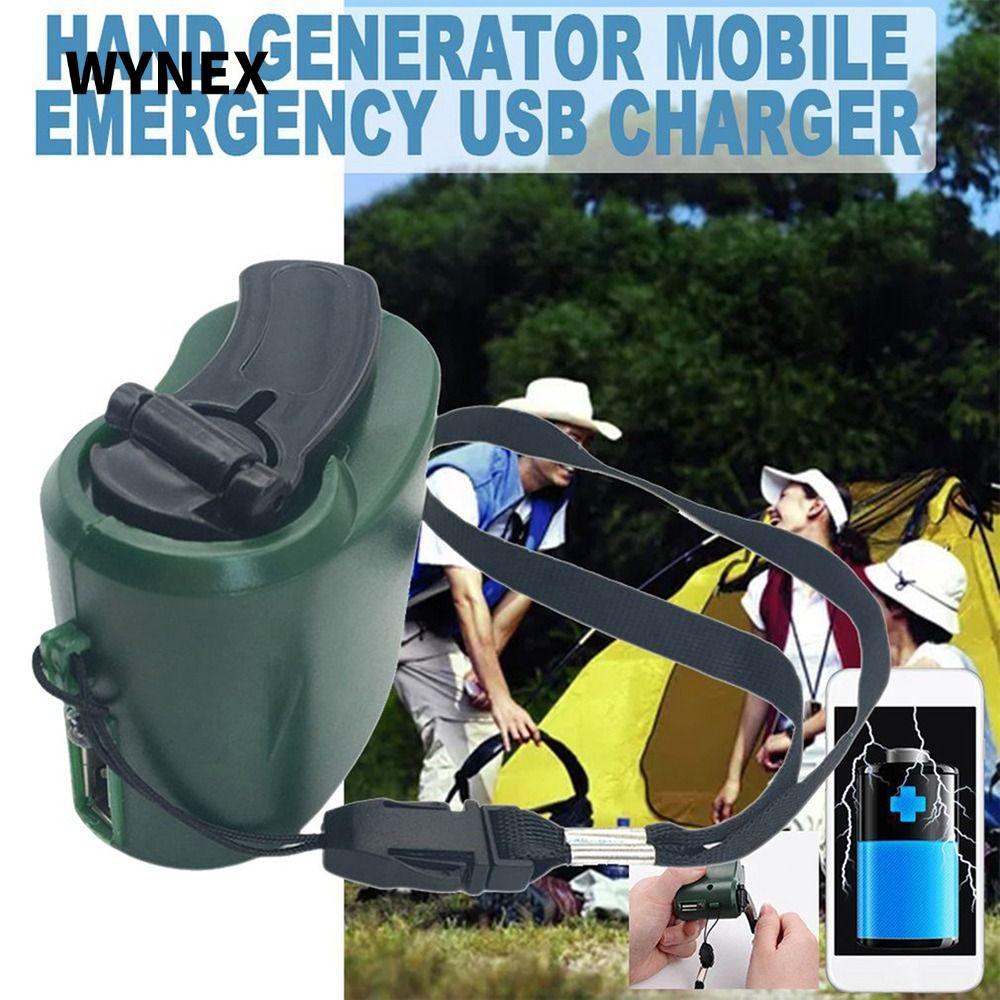 Dụng cụ sạc khẩn cấp WYNEX Tay quay điện di động ngoài trời | Shopee ...
