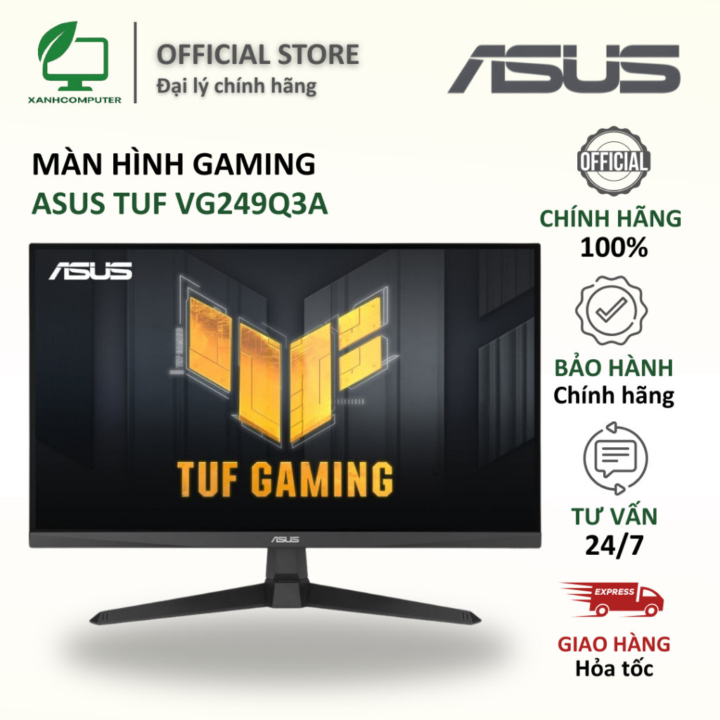 Màn Hình Gaming Asus TUF VG249Q3A (24 Inch/ Full HD/ 180Hz/ FreeSync ...