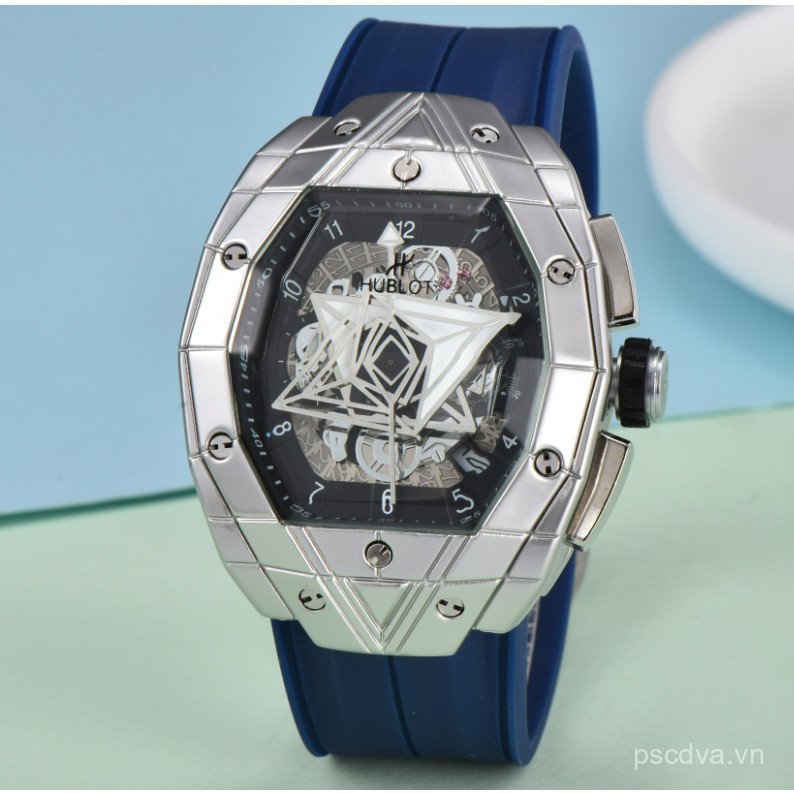 Đồng hồ nam HUBLOT Đồng hồ đeo tay mặt số thạch anh Phong cách mới Đồng ...