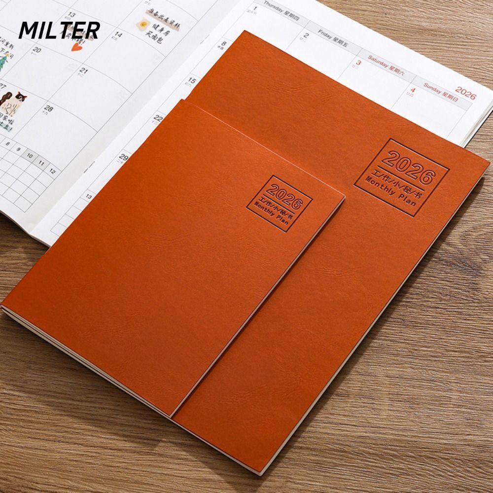 Sổ tay lập kế hoạch MILTER, Kế hoạch học tập 24 tờ Lịch trình 2026 Sổ ...