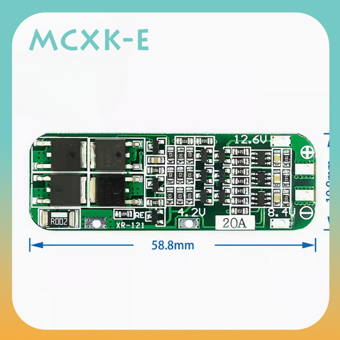 3s 20A Pin Lithium 18650 Sạc PCB BMS Ban Bảo Vệ 12.6V Pin Li-ion Mô-đun ...