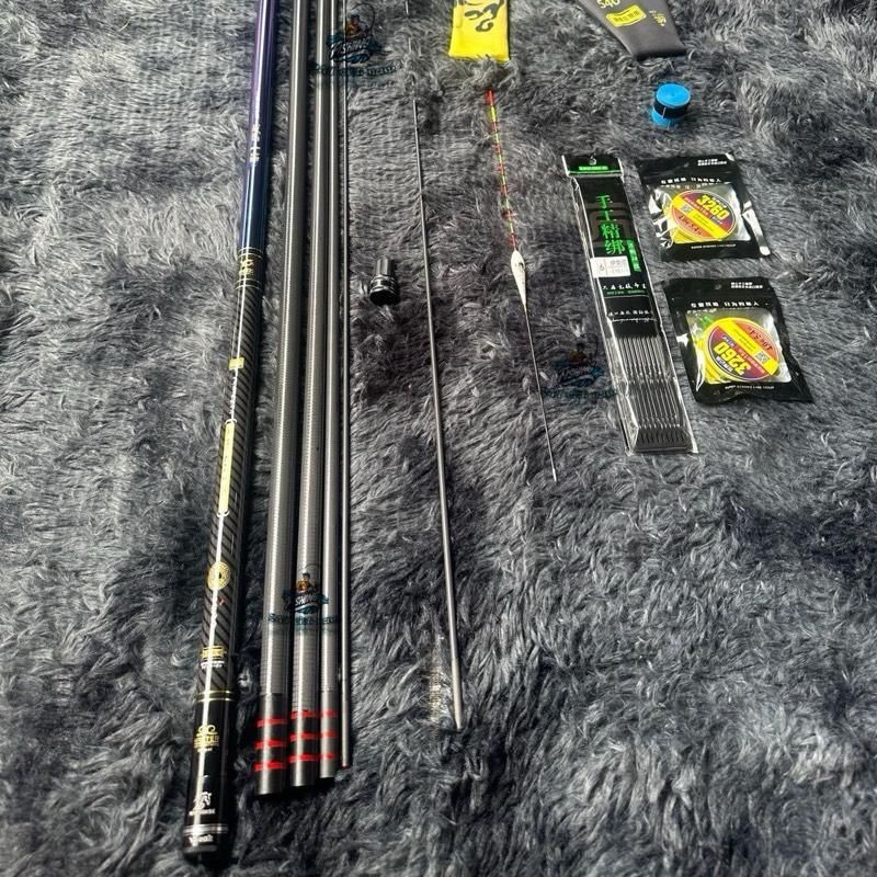 Cần Câu Tay YG X5000 10H Săn Hàng + Quà Tặng (1Ngọn, 2 Trục, 1 Phao, 1 ...