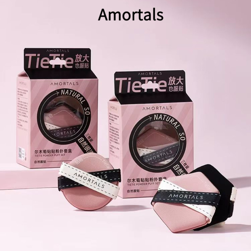 AmorTALS Puff Hai Mặt Đệm Không Khí Puff Amortals Siêu Mềm Không Bột ...