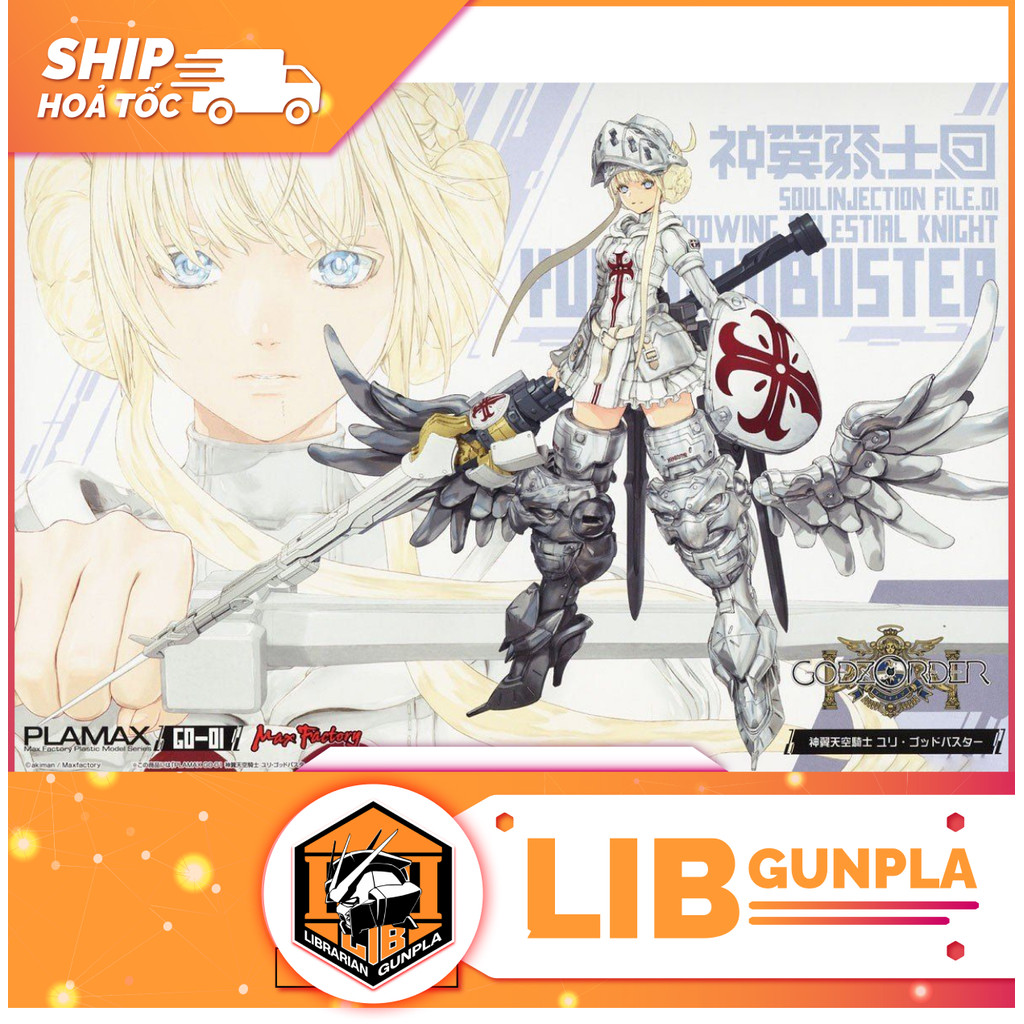 Mô hình nhân vật Max Factory - PLAMAX GO-01 GODWING CELESTIAL KNIGHT ...