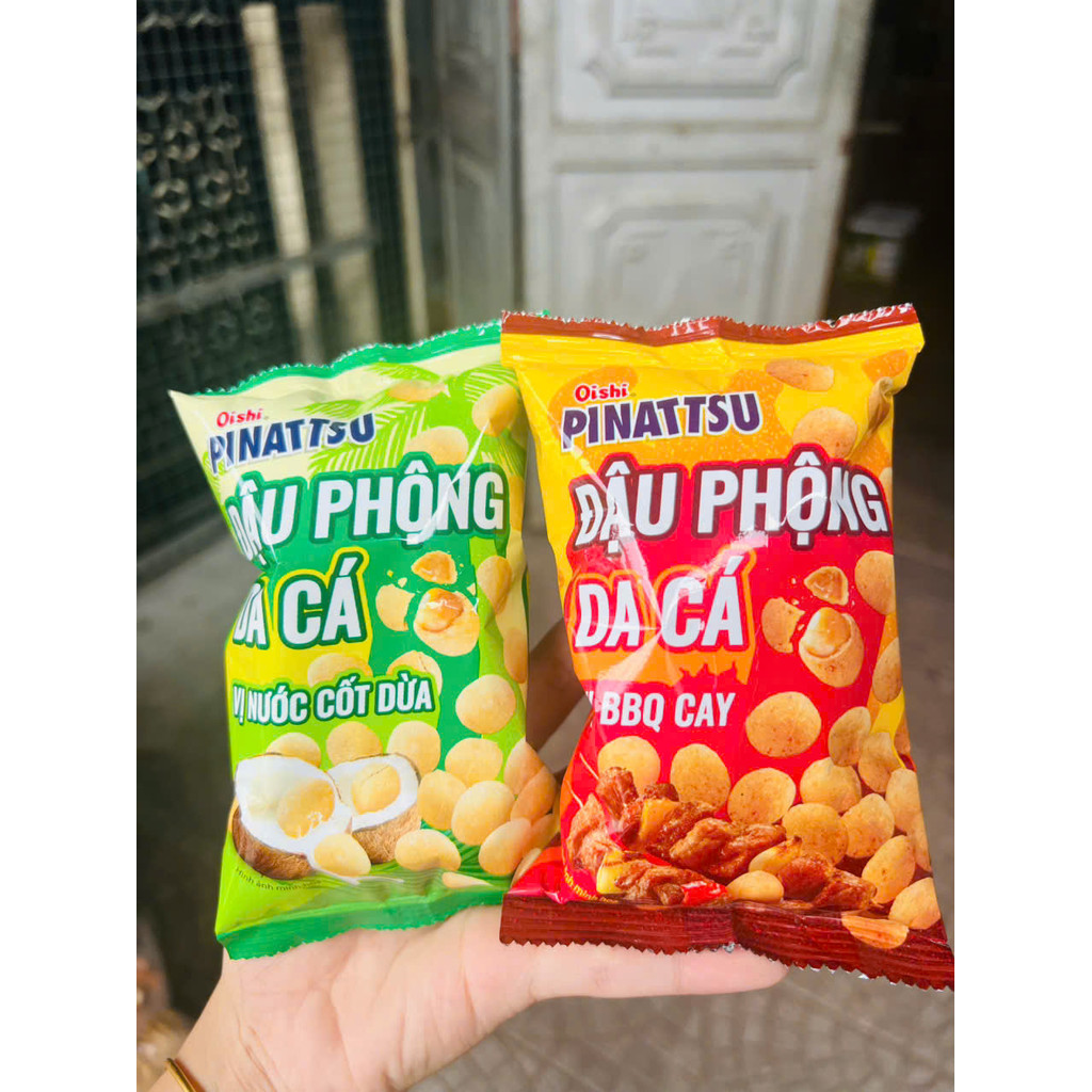 THÙNG 60 Gói Đậu Phộng Da Cá PINATTSU Oishi 42g ( hàng có sẵn) | Shopee ...
