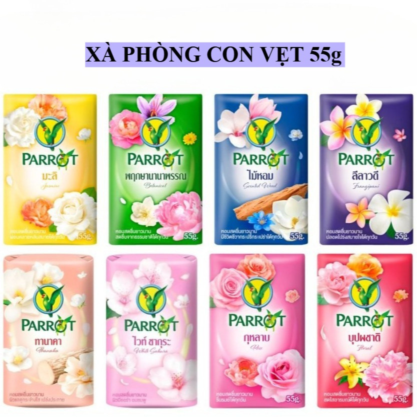 Xà Bông, Xà Phòng Cục Con Vẹt Parrot Natural Soap Hương Thơm Lâu ...